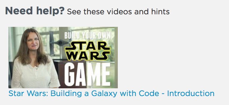 Star Wars by Code.org - Support sCoolEDU